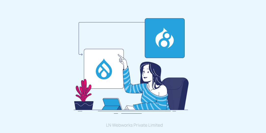 Upgrading from Drupal 8 to 9 Migration| LN Webworks